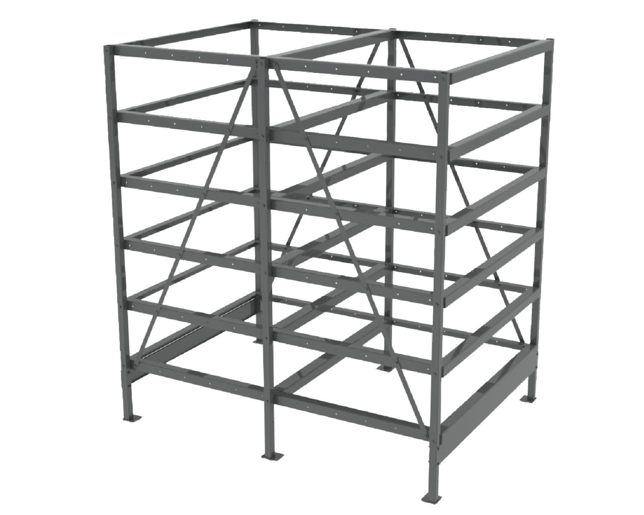 EL Series Horizontal Racks | Greene Manufacturing, Inc.